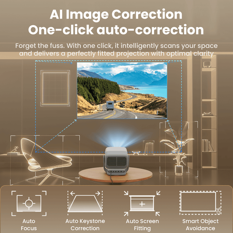 JMGO Online | JMGO N3 4K - Mini Projector, 1.3x Optical Zoom, 4K RGB Laser
